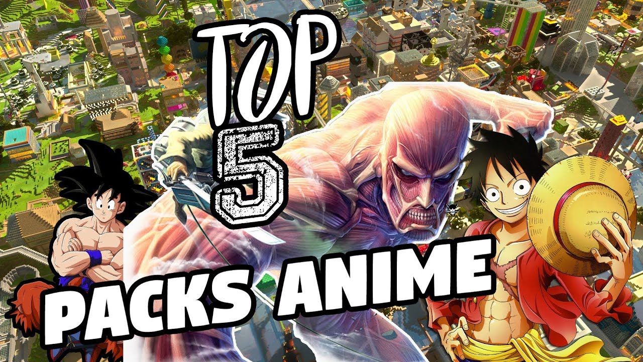 TOP 4 PACKS DE TEXTURA ANIME 1.8 - YouTube