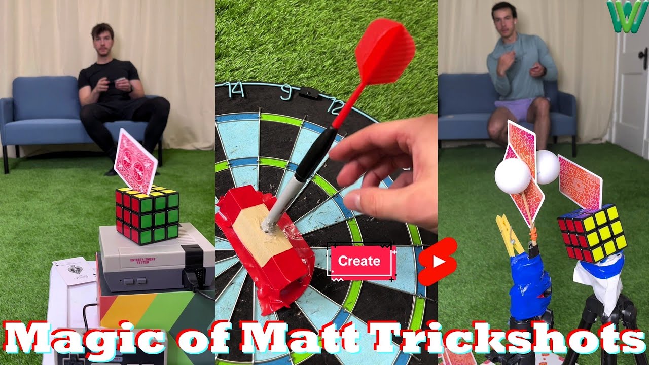 New Magic of Matt Trickshots | Matt Brockman Trickshots 2025 - YouTube