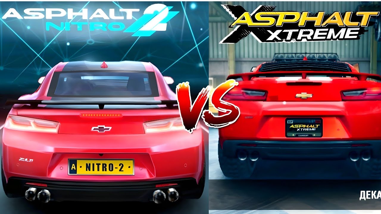 Asphalt Nitro 2 VS Asphalt Xtreme - YouTube