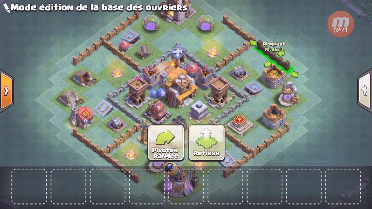 #2 Base ouvrier partie2: un bon hdv4💪👌🐲 en defense+3image hdv5 Les plus ...