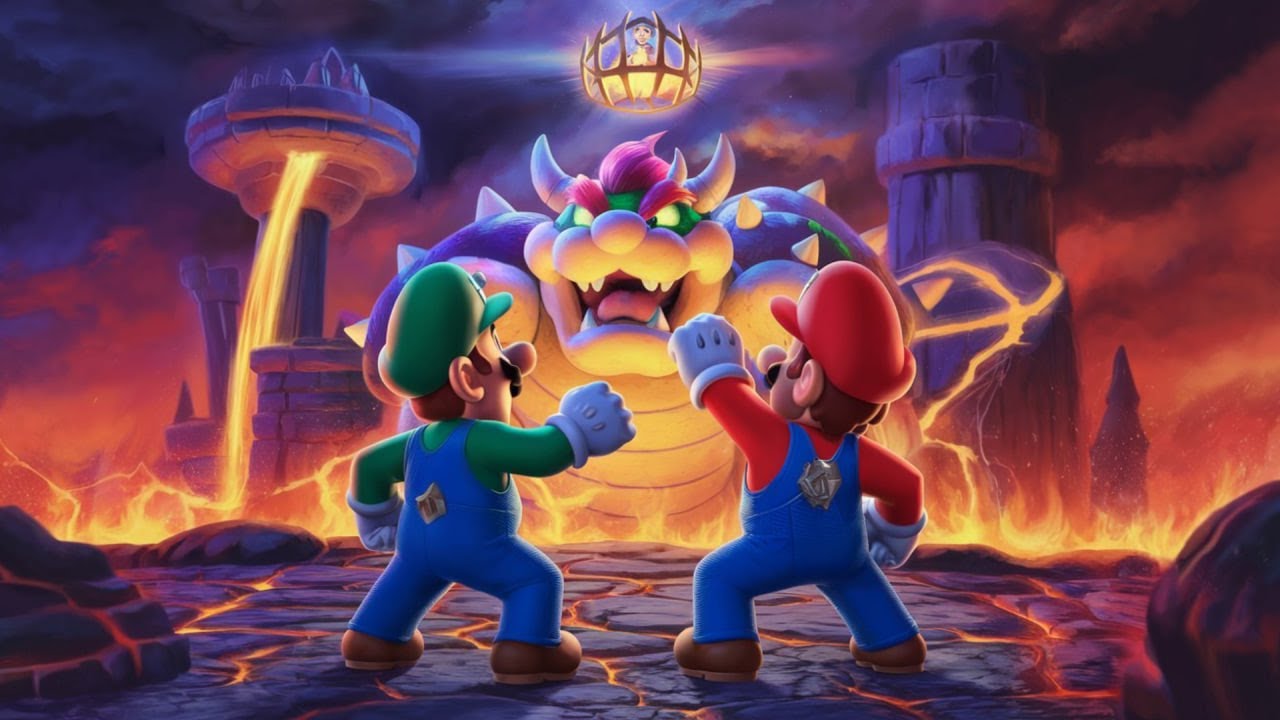 Super Mario Bros: The Epic Battle for the Mushroom Kingdom ...