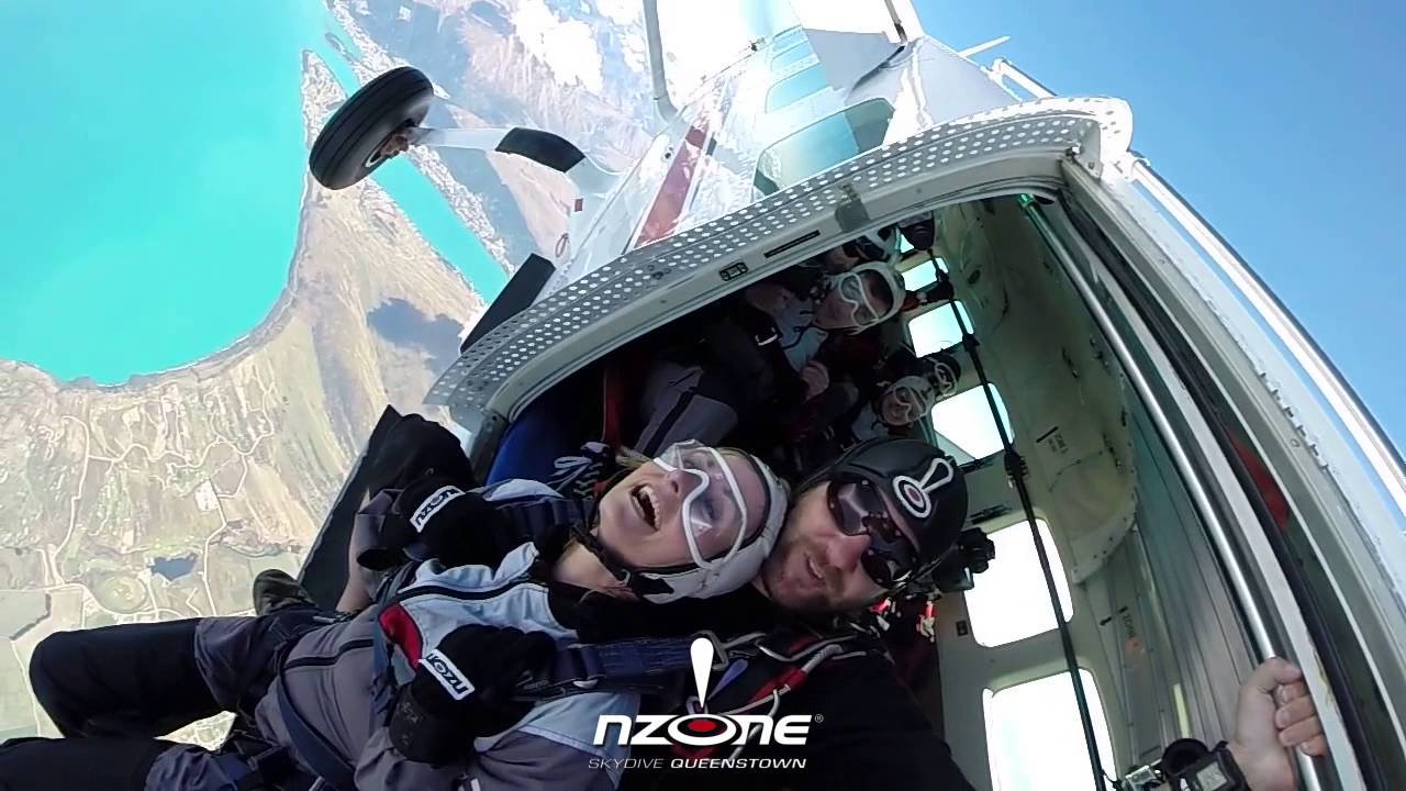 Skydiving in Slow Motion with NZONE Skydive Queenstown New Zealand ...