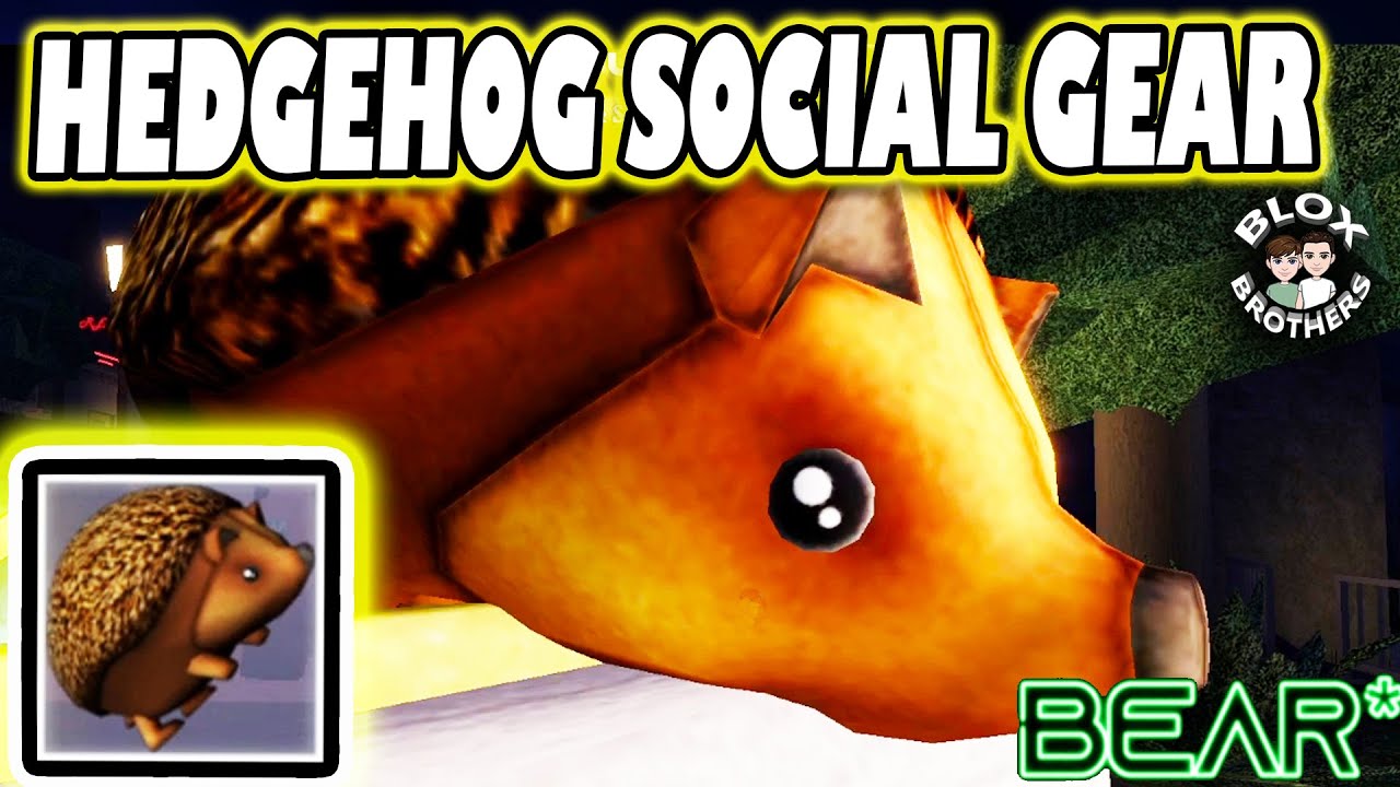 EASIEST WAY HOW To Get HEDGEHOG FRIEND Social Gear Showcase EASIEST WAY HOW To Get HEDGEHOG FRIEND Social Gear Showcase