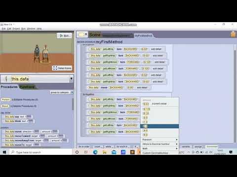 ALICE 3 Tutorial Membuat Objek Animasi Duduk - YouTube