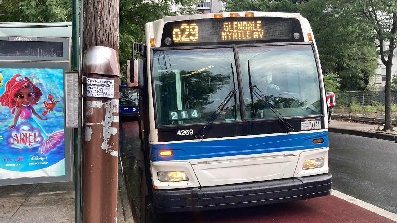 ᴴᴰ MTA Bus: 2009 Orion VII “Spectrum” NG #4269 on the Q29 Bus @ Hoffman ...