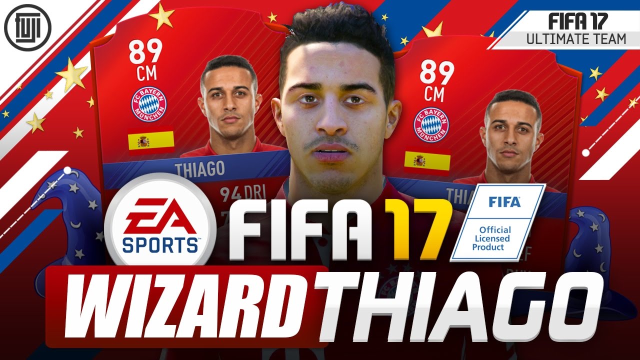 FIFA 17 THE WIZARD! 89 RATED THIAGO! - FIFA 17 Ultimate Team - YouTube