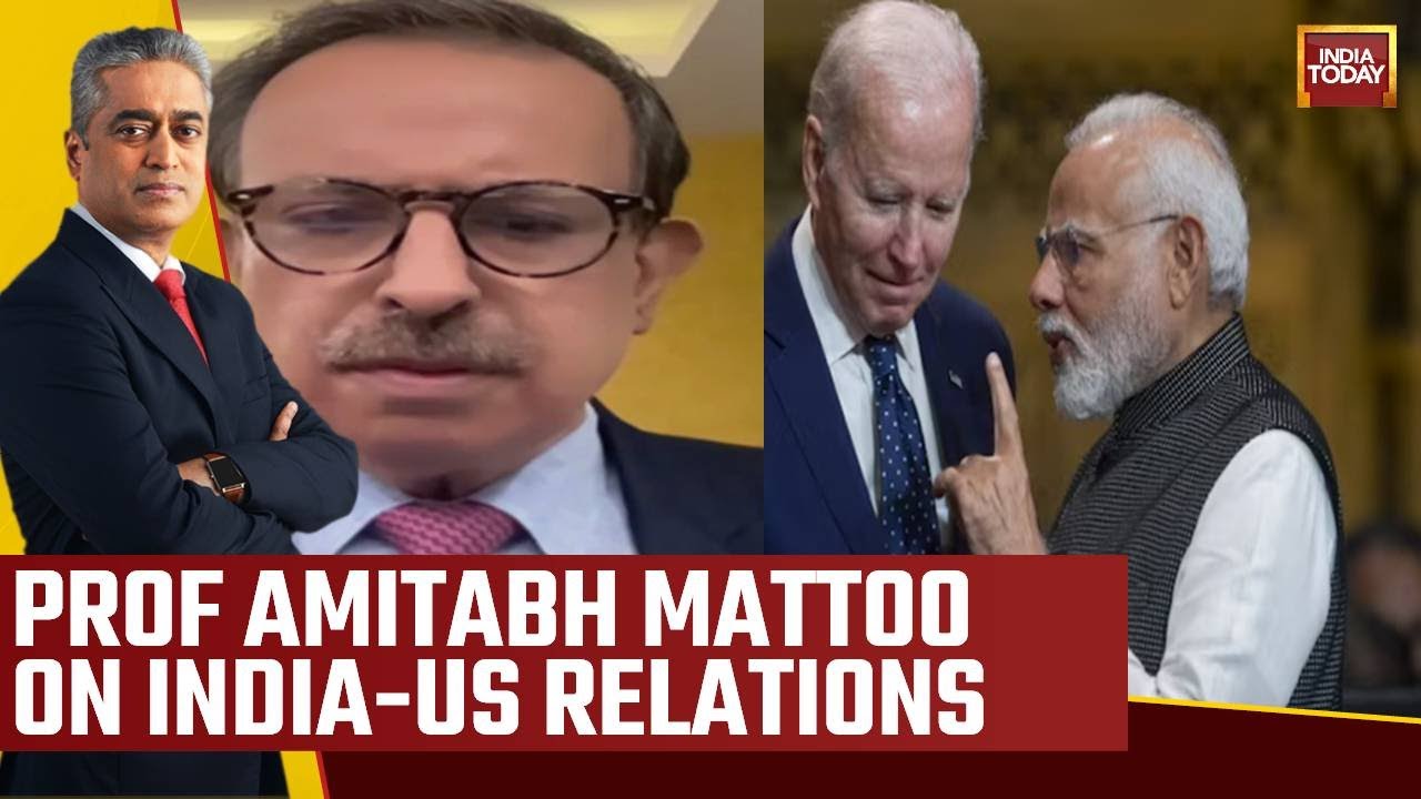 Watch What JNU Prof Amitabh Mattoo Said On India-US Relations At ...