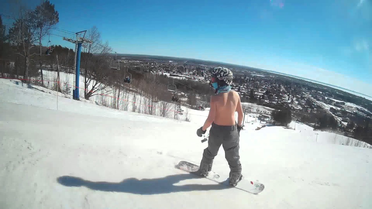 SNOW CHALLENGE ON SNOWBOARD!!!!!! - YouTube