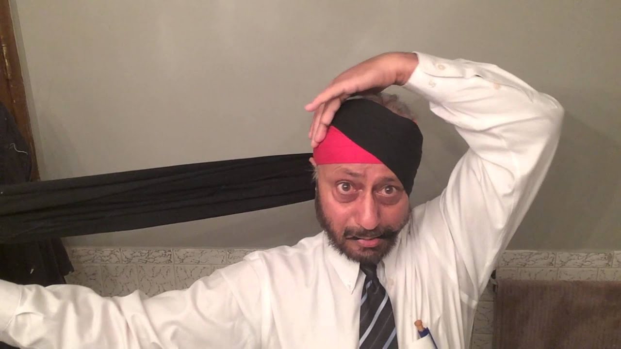 How to tie a turban - YouTube