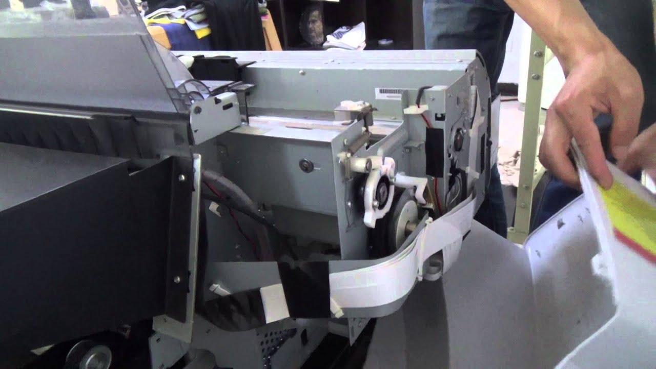 How to Clean the Raster Encoder Disc - YouTube