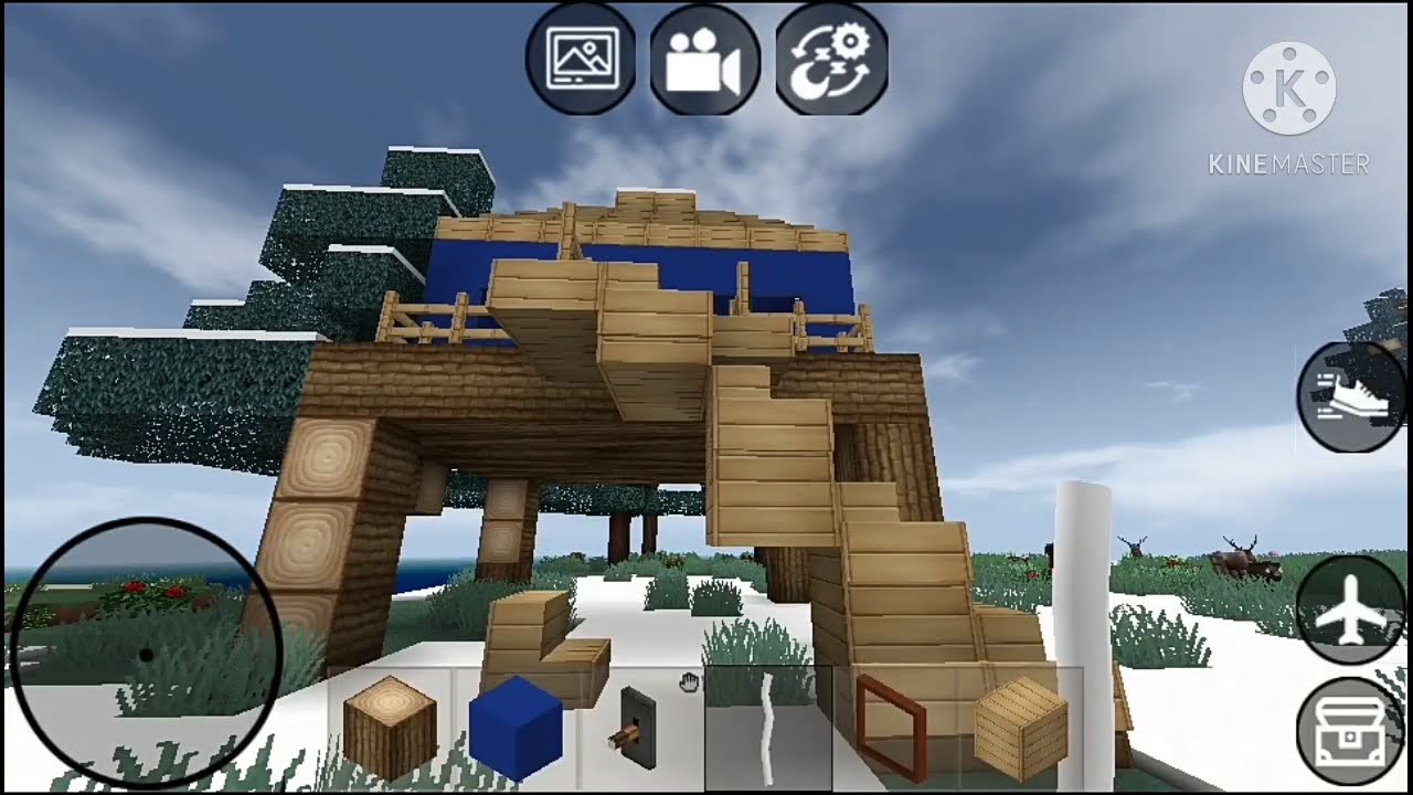 Mini Block Craft 3D". How to make a Tree House - YouTube