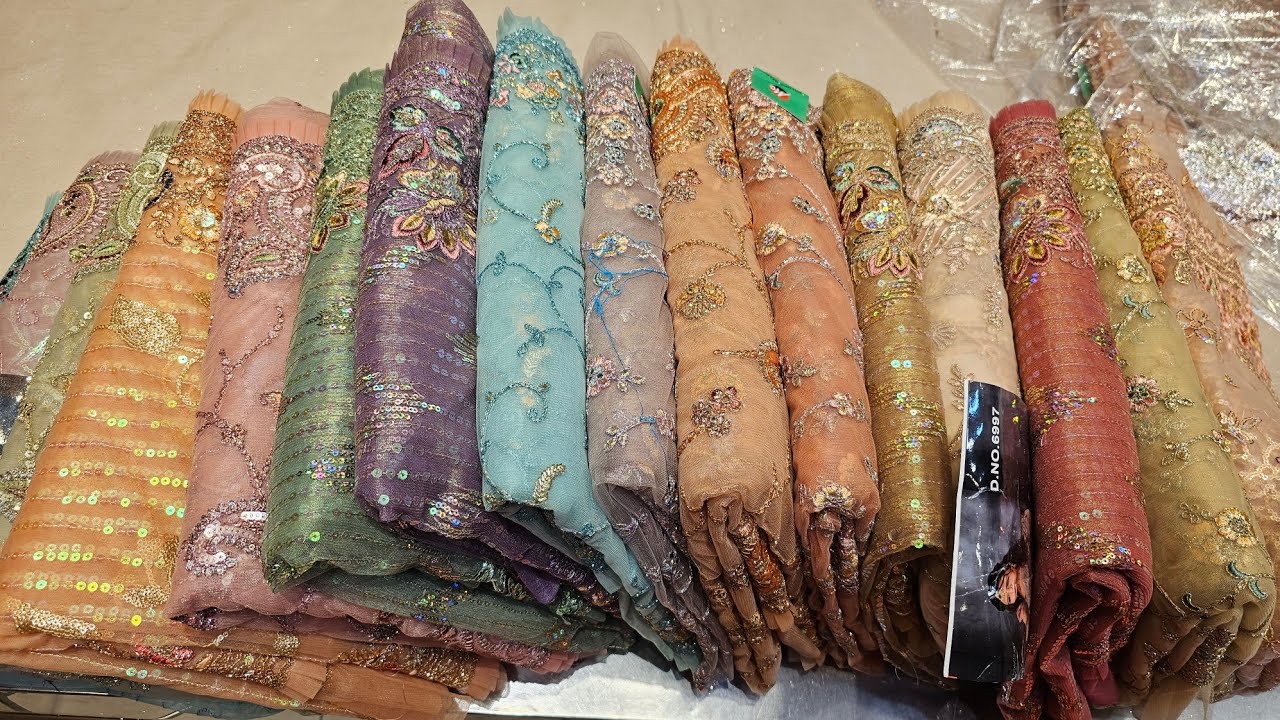 wow 3500 Taka Indian Bangalore costly net party saree collection - YouTube