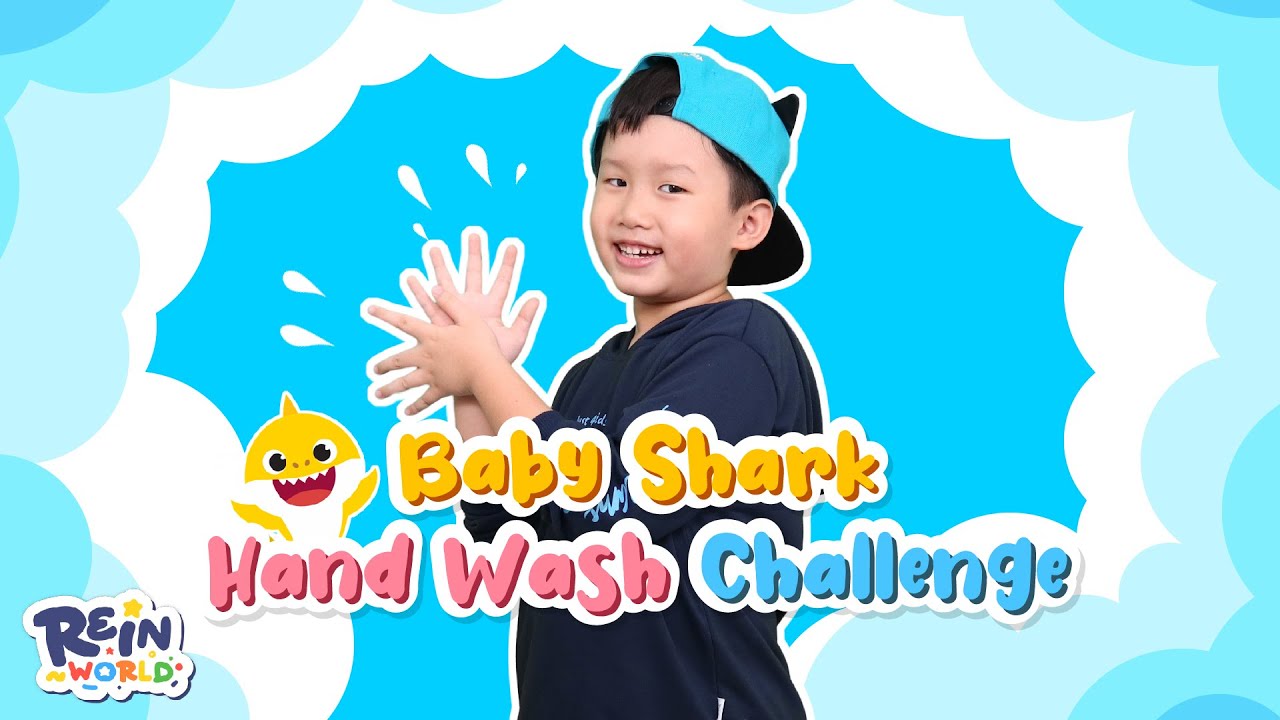 Wash Your Hands Dance With Baby Shark #BabySharkHandWashChallenge ...