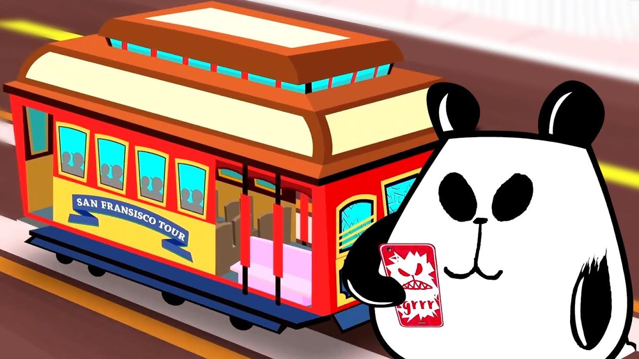 Panda Sightseeing Tour, Funny Cartoon Video by Jaz Toonz Tv - YouTube