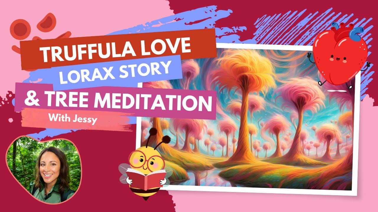 Day 1 of 7: Truffula Love Lorax Story & Tree Meditation - Feb Kids ...