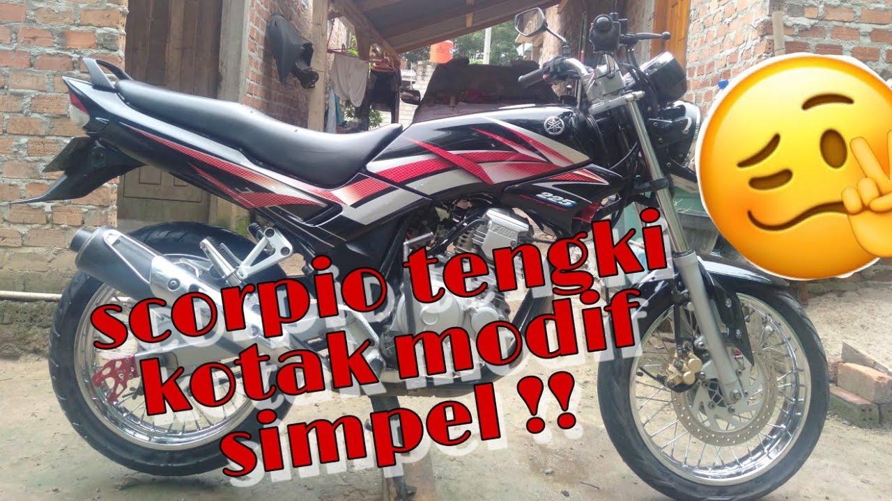 Yamaha scorpio 225 modif dikit auto ganteng ,#steko#rxking4tak vlog ...