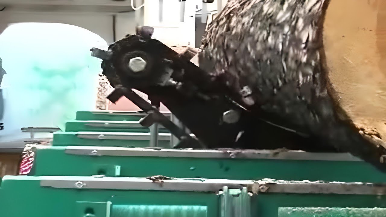 Amazing Wood Cutting Machines Wood-Mizer LT300 Industrial Sawmill - YouTube