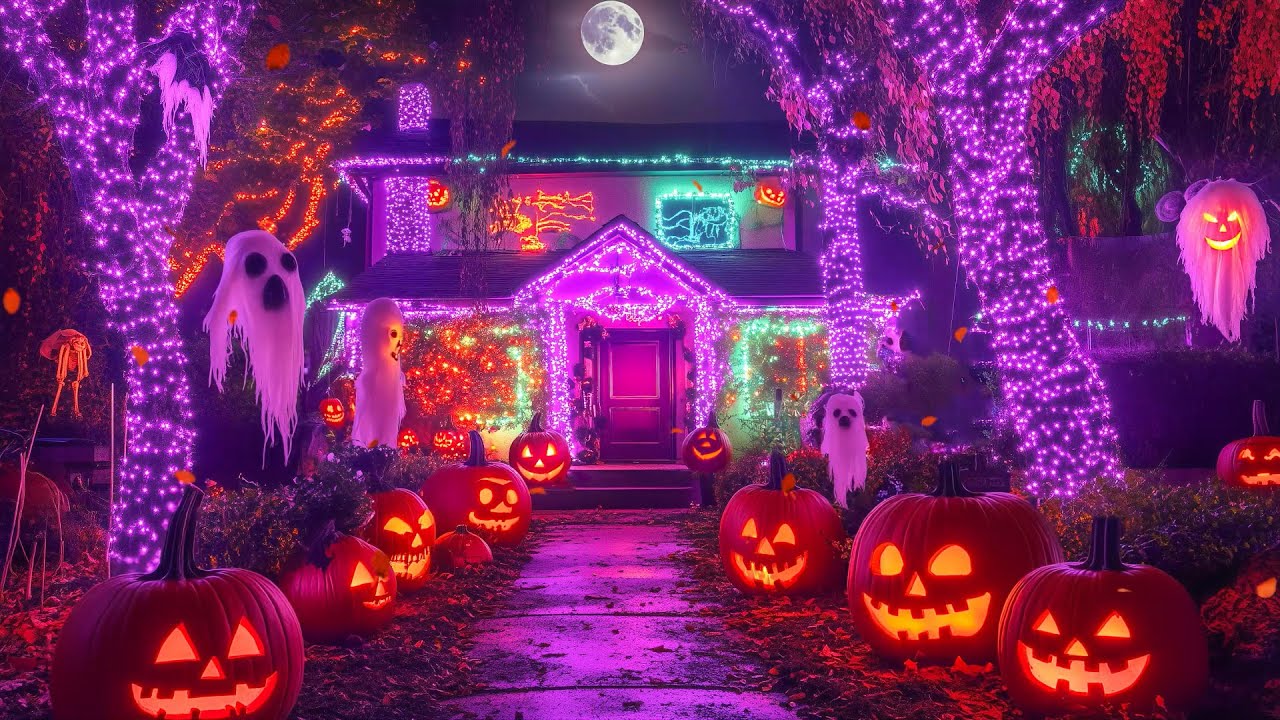 Haunted Halloween House Vibes 🎃👻 | Spooky Sounds & Eerie Music for a ...