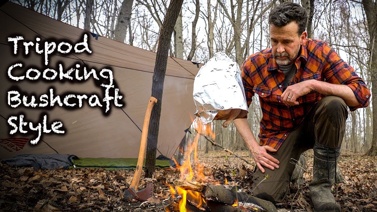 Solo Overnight Bushcraft Camp Cookout during Wild Turkey Season ...