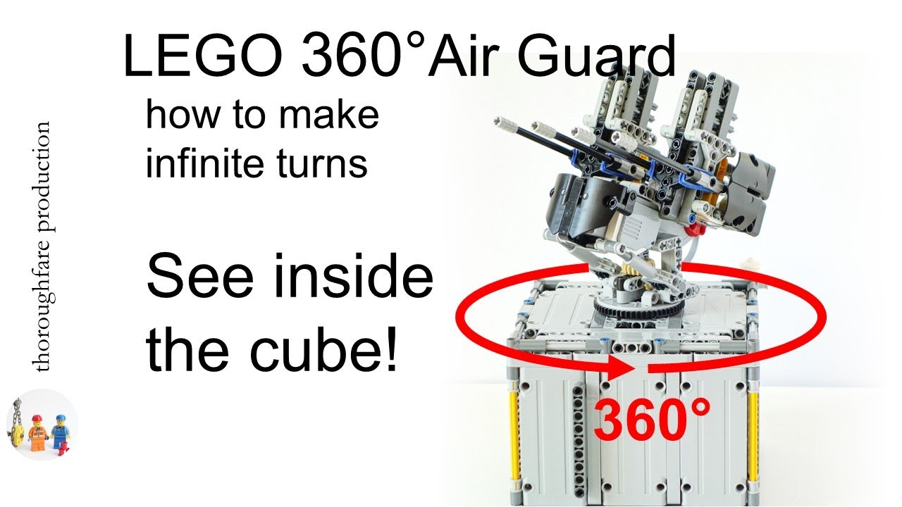 LEGO Mindstorms 360° Rotating Capability - Instructions - YouTube
