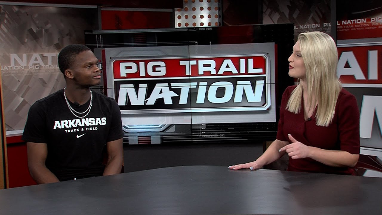 Sitting down with Arkansas sprinter Chris Bailey - YouTube