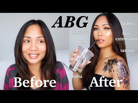 TURNING MYSELF INTO AN ABG (Asian baby girl transformation)✨ + Parents Reaction