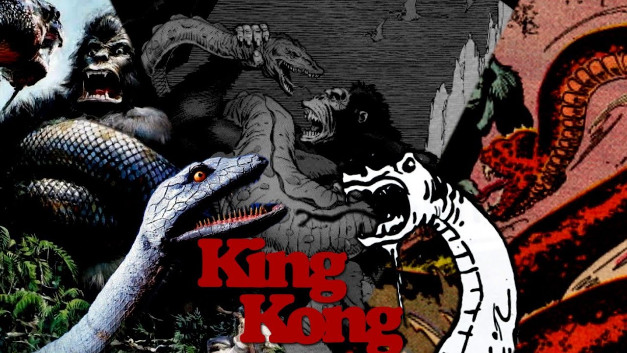 la historia de CAVE SERPENT (king kong) 1/3 De Reptiles Prehistóricos a ...