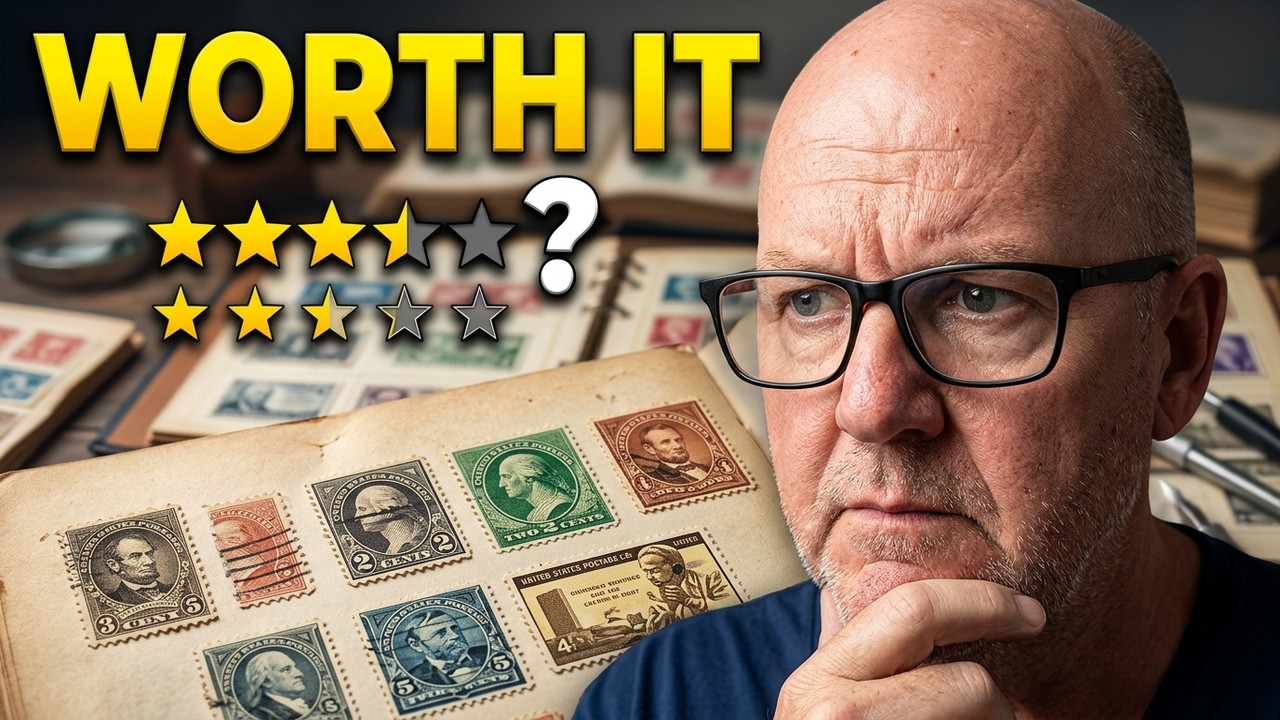 Assessing A Stamp Collection Before Selling - What's It Worth? - YouTube