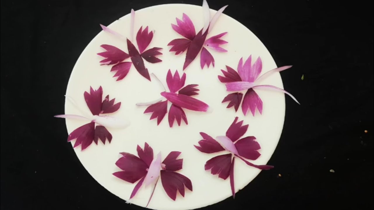 Onion Butterfly//Garnishing // kitchenhacks //decoration ideas // plate ...