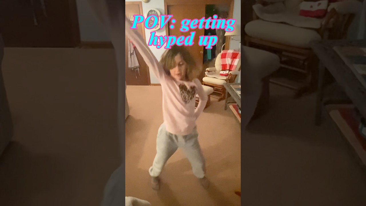 POV: getting hyped up! #dance #funny #shorts - YouTube