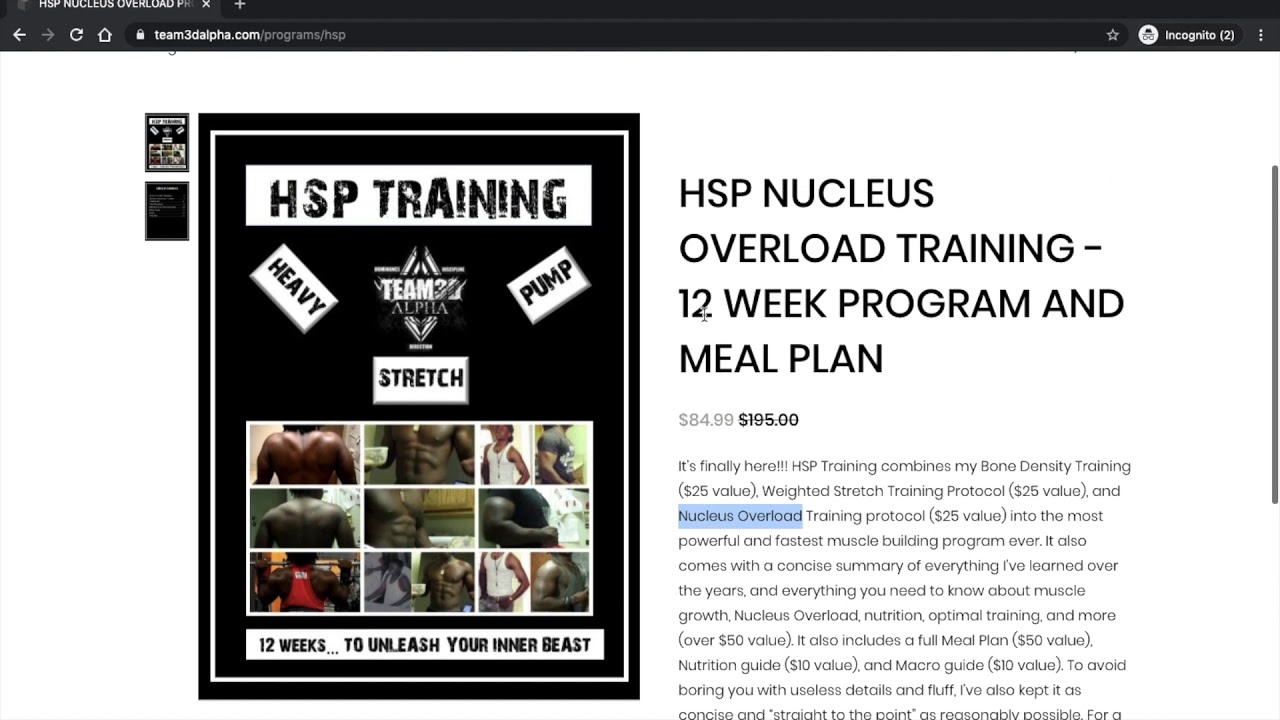 IT'S OFFICIAL!! THE HSP NUCLEUS OVERLOAD™ TRAINING PROGRAM & BOOK IS ...