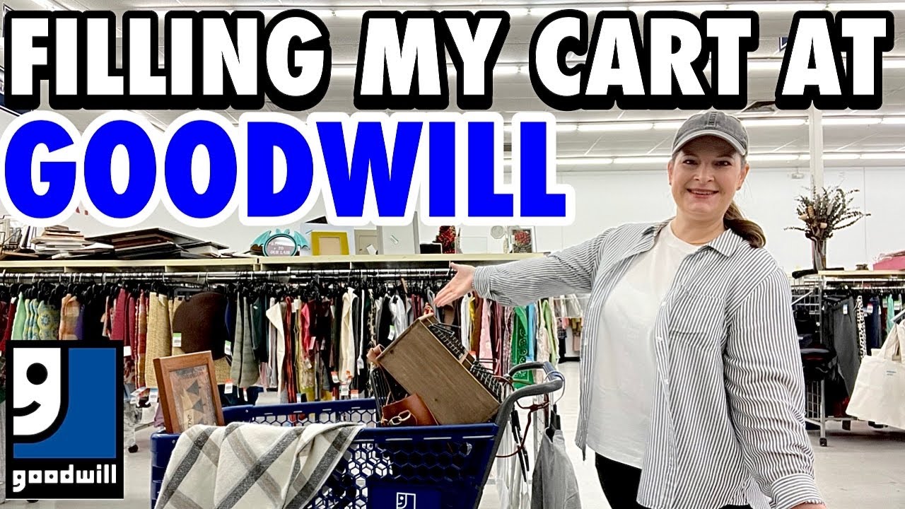 Goodwill Thrift Store Shopping• Thrift Store Finds•Thrift with Me ...