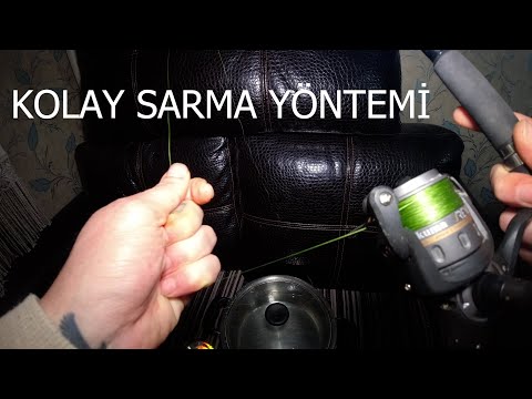 Kolay İp (misina) Sarımı Yöntemi