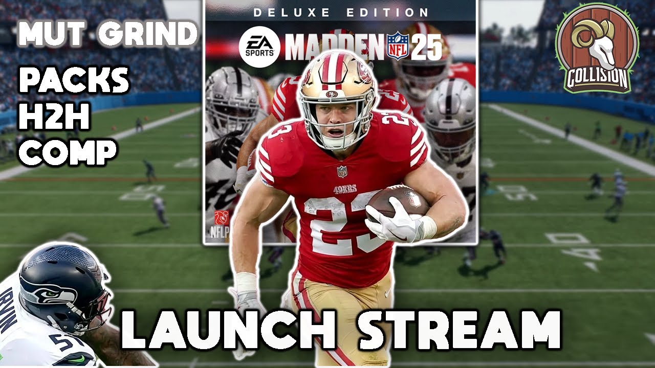 MADDEN 25 LAUNCH STREAM!! PACKS AND H2H! - CollisionWorx - YouTube