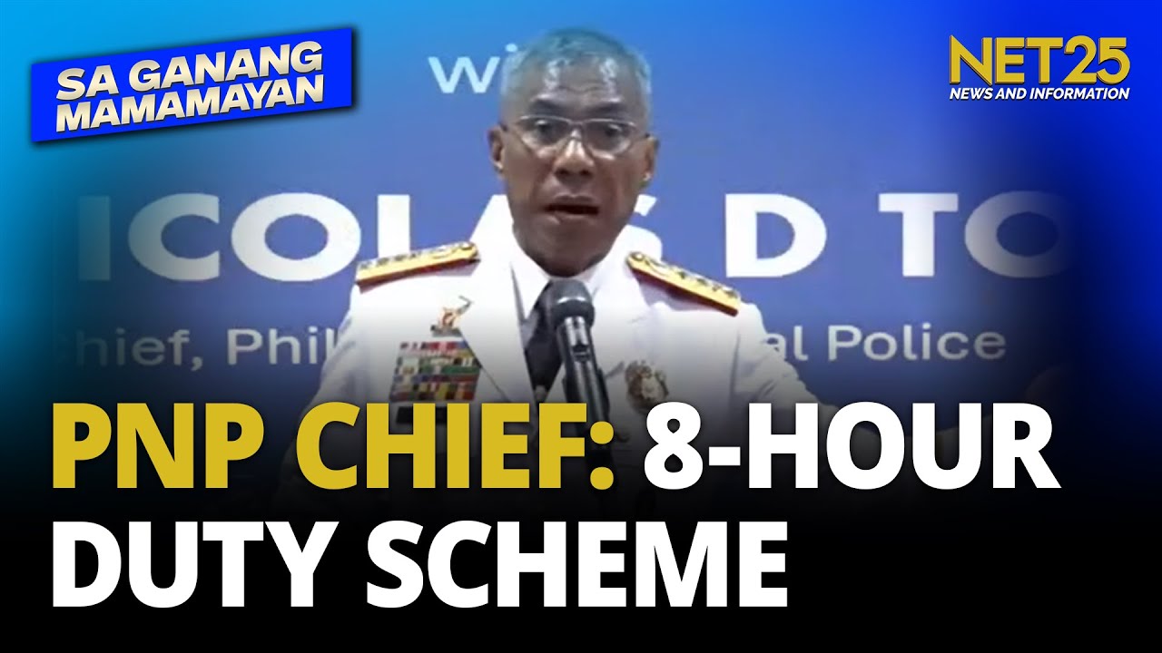 Pulis dapat nasa lansangan, hindi langsa outpost —PNP Chief - YouTube
