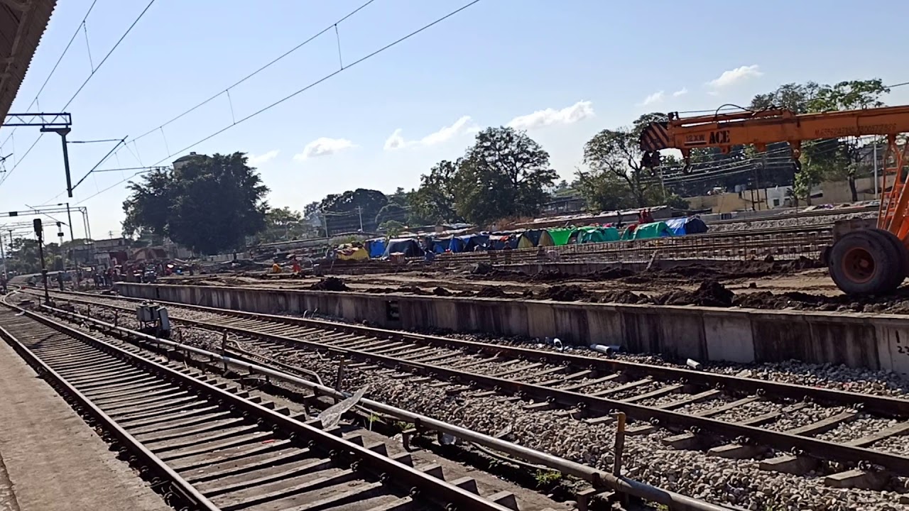Dehradun Railway Station Construction work - YouTube
