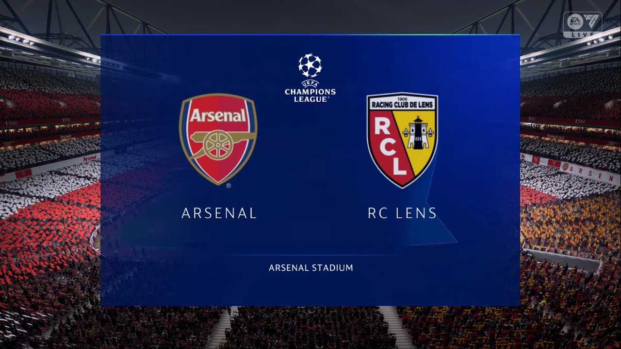 FC 24 [Champions League 23 - 24] [GB] - Arsenal vs Lens | Xbox - YouTube