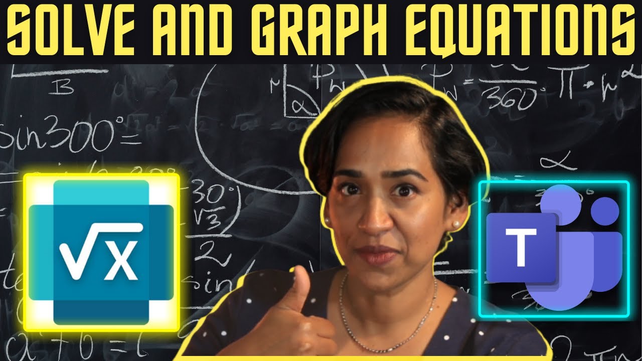 Solve And Graph Math Problems In Teams YouTube Solve And Graph Math Problems In Teams YouTube