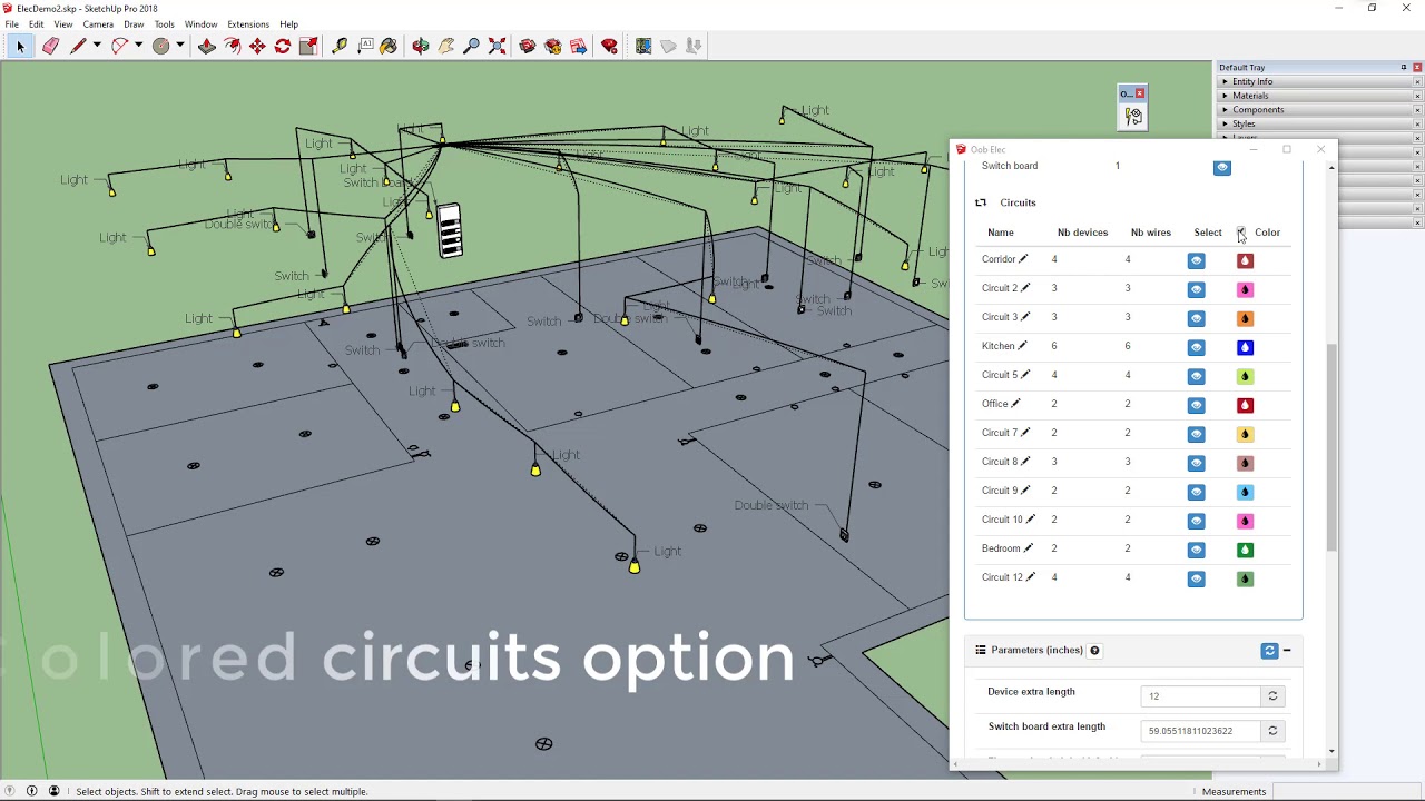 Oob electrical : Circuits detection - YouTube