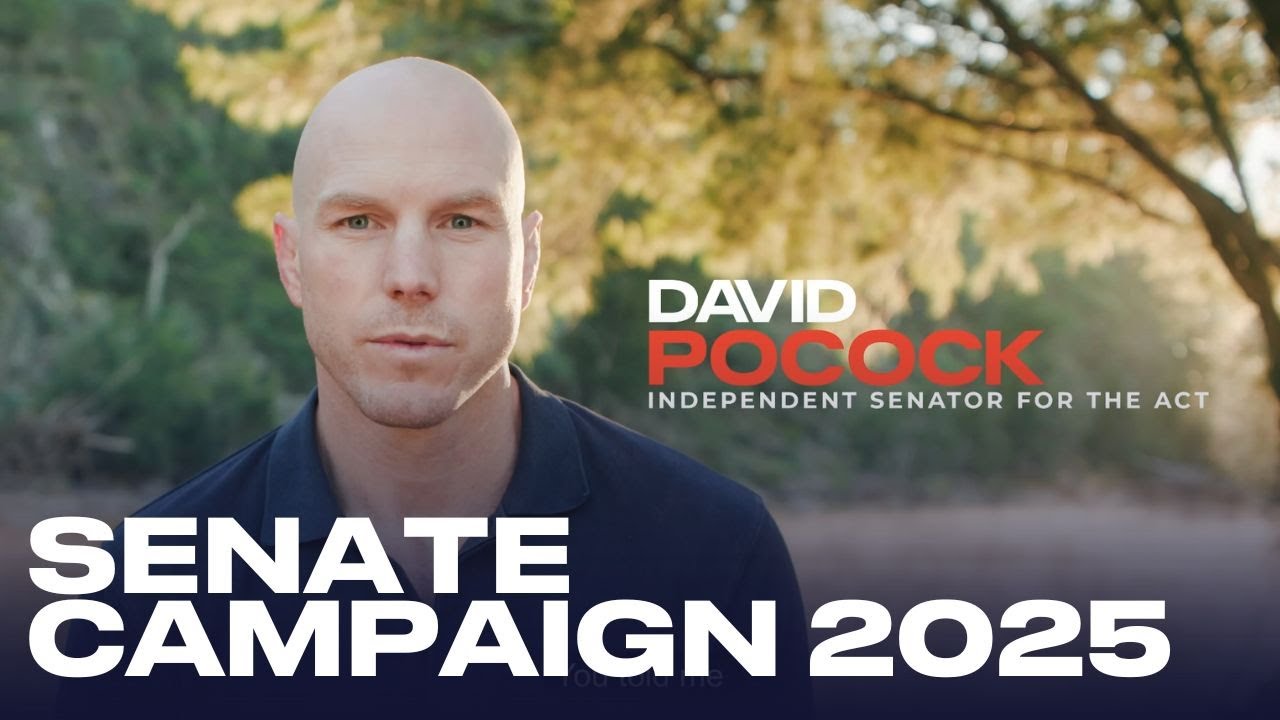 David Pocock - Senate Campaign 2025 - YouTube