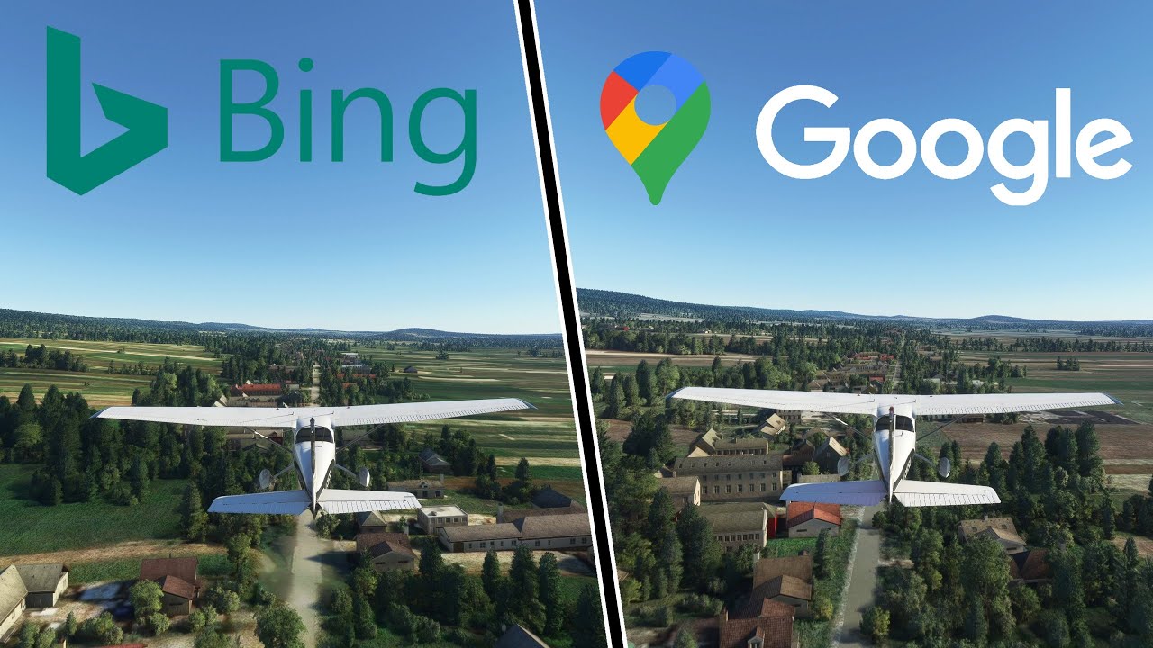 Bing Maps or Google Maps? | Flight Simulator 2020 - YouTube
