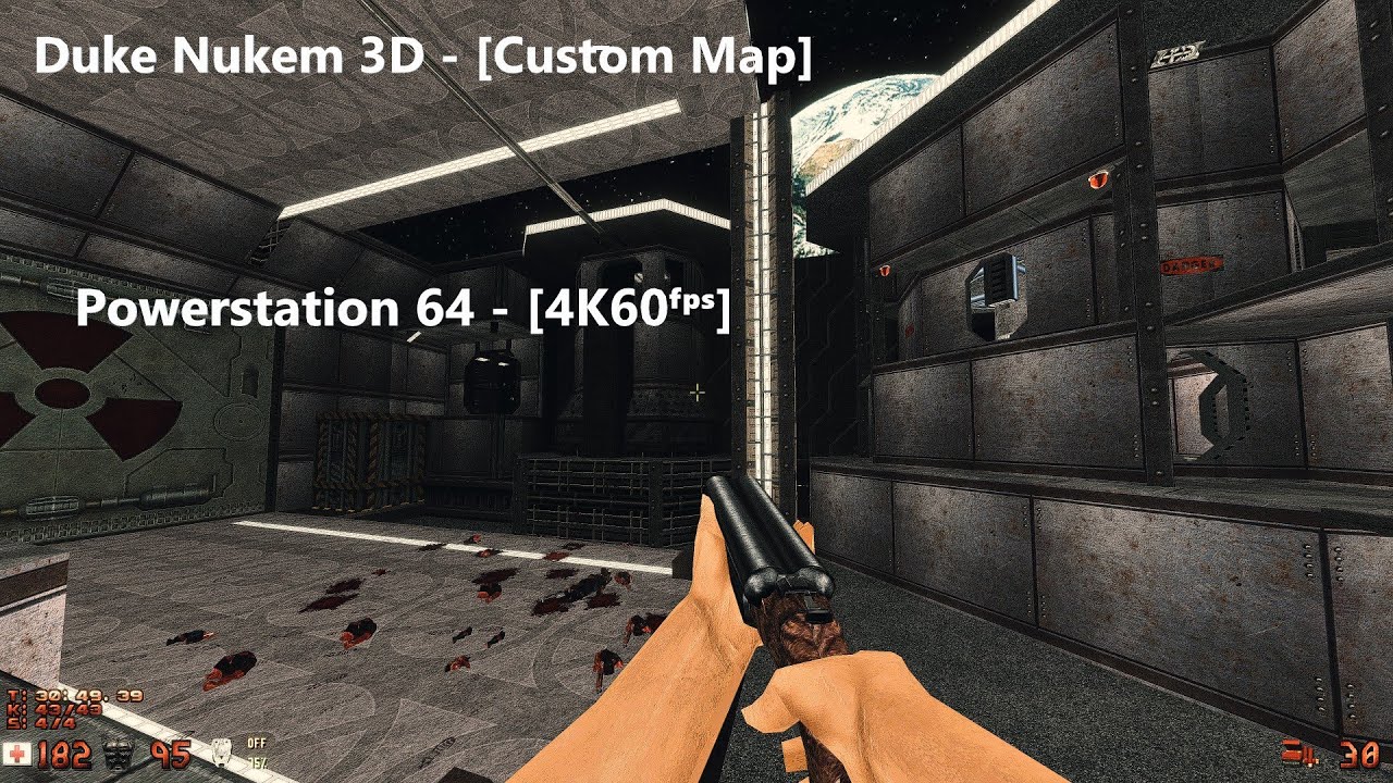 Duke Nukem 3D - [EDuke32 & HRP & DukePlus] - Map: #0030 - Powerstation ...