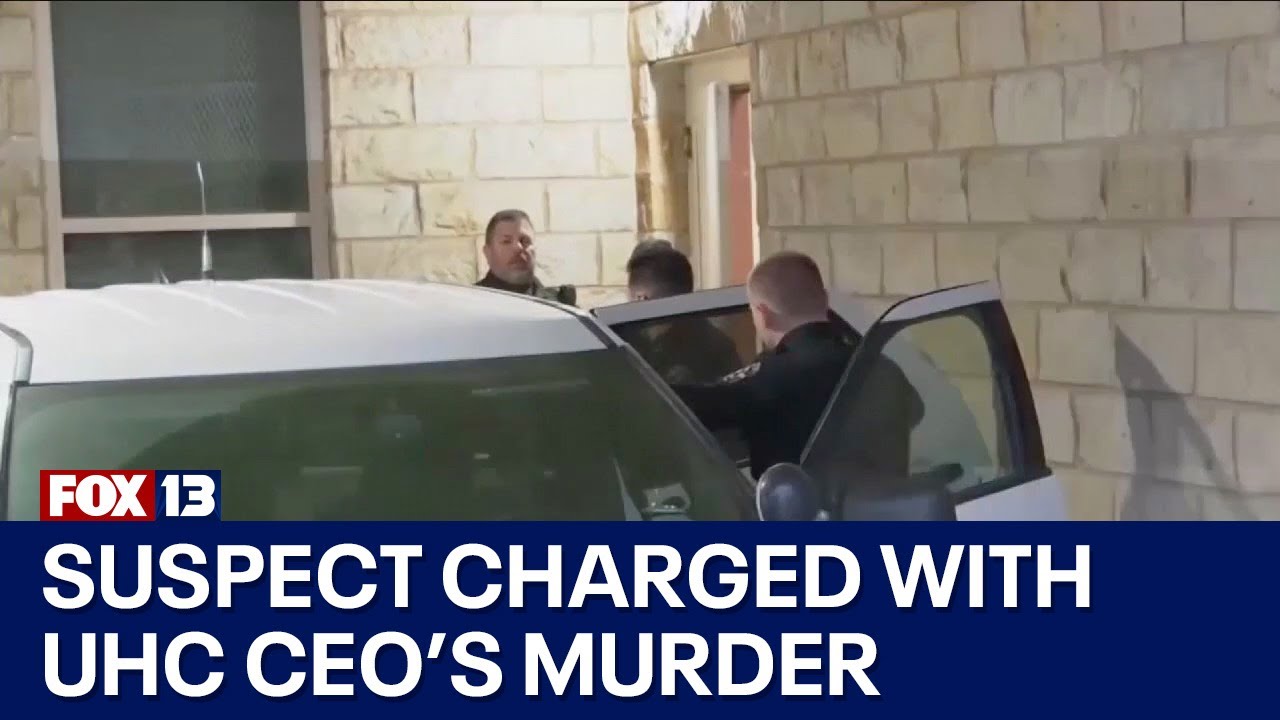 Suspect charged with UHC CEO's murder - YouTube