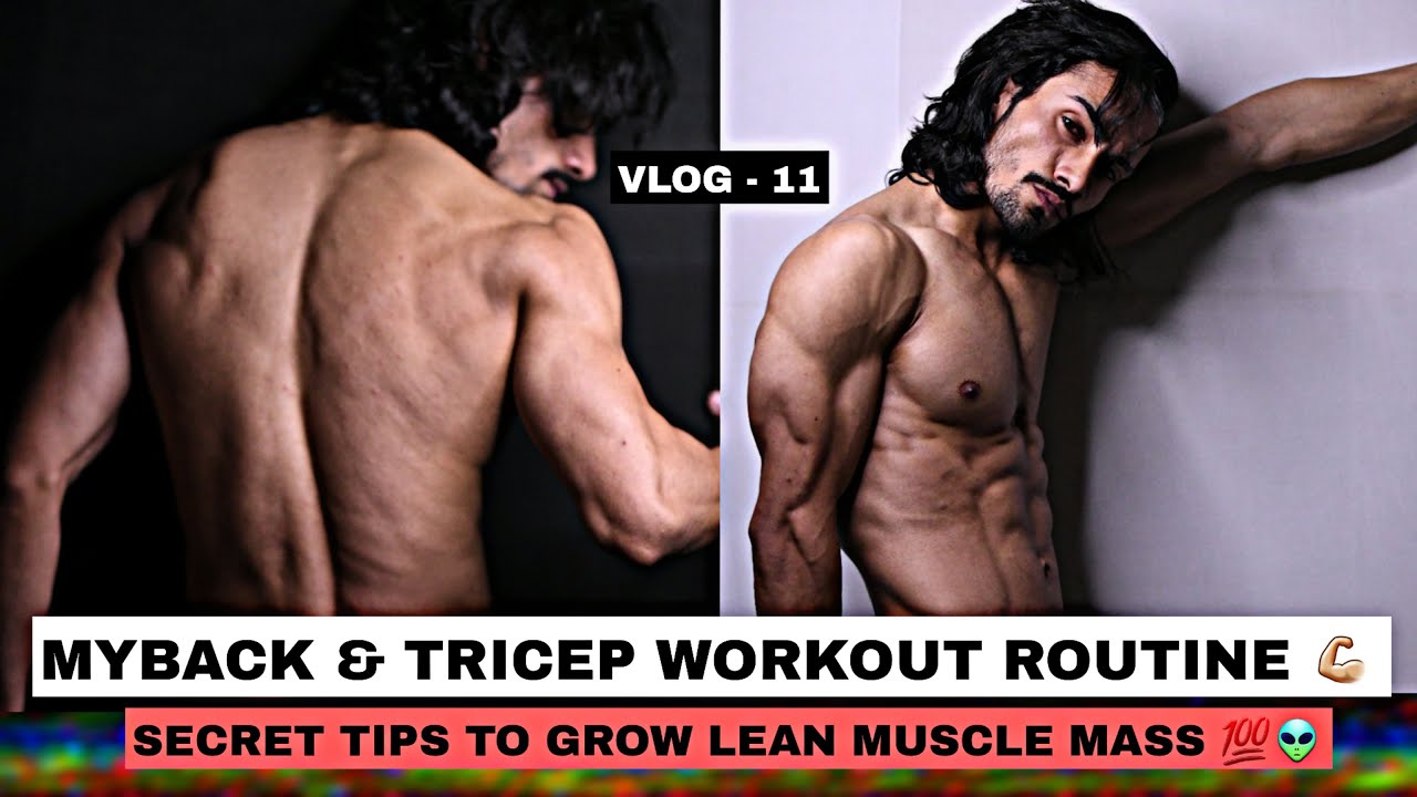 ️‍🔥BACK & TRICEP WORKOUT ROUTINE FOR LEAN MUSCLE MASS 🚀 | SUPER-GIANT ...