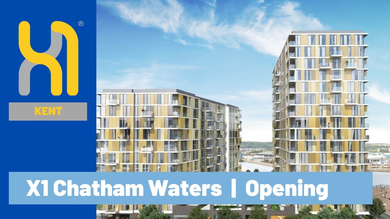 X1 Chatham Waters Opening Day | X1 Lettings - YouTube