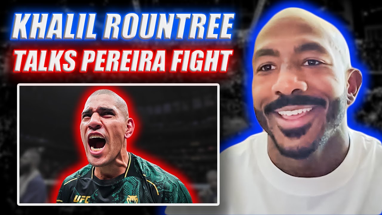 Khalil Rountree Promises "Highly Entertaining" Fight vs Alex Pereira at ...