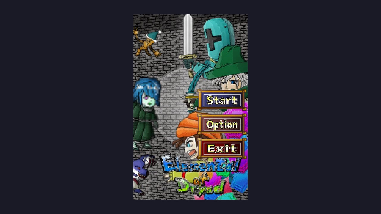Japanese Freeware Game Livestream (フリーゲーム実況) #602：Elemental of Dryad ...