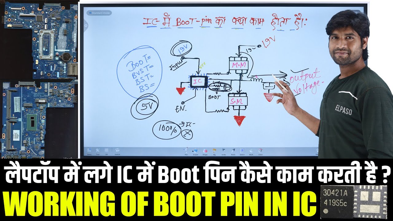 IC में Boot पिन का Work।लैपटॉप Ic Details। Boot pin Details - YouTube
