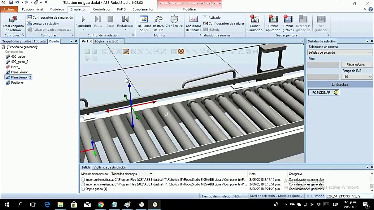 PROYECTO ROBOT STUDIO - YouTube