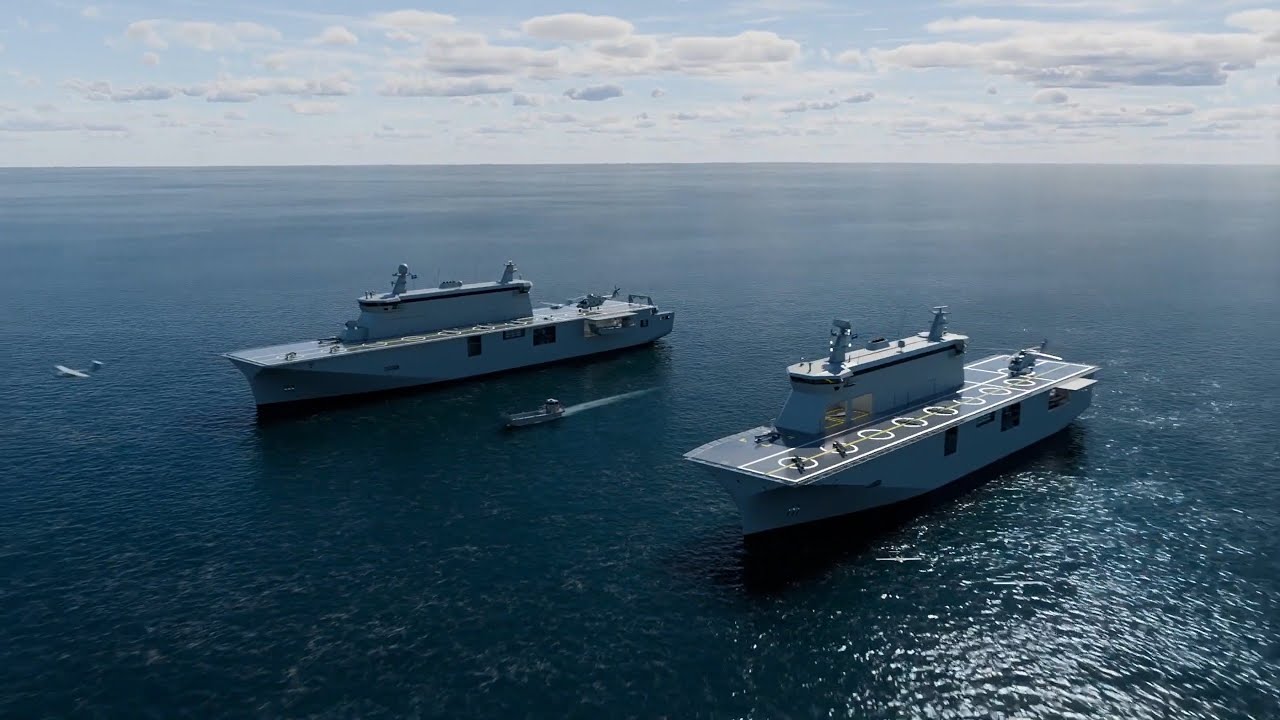 Damen Multi Purpose Support Ship range - YouTube